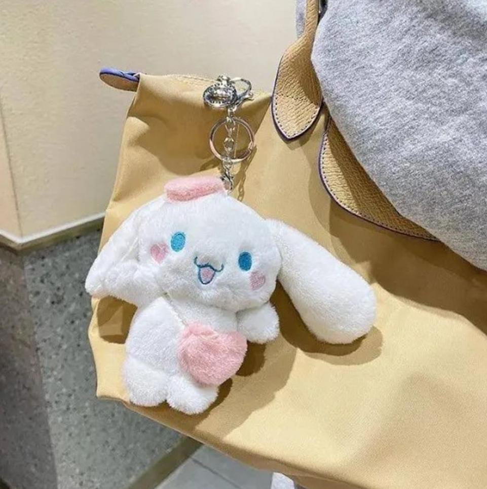 cinnamoroll plush keychain – Kawaii Accessories